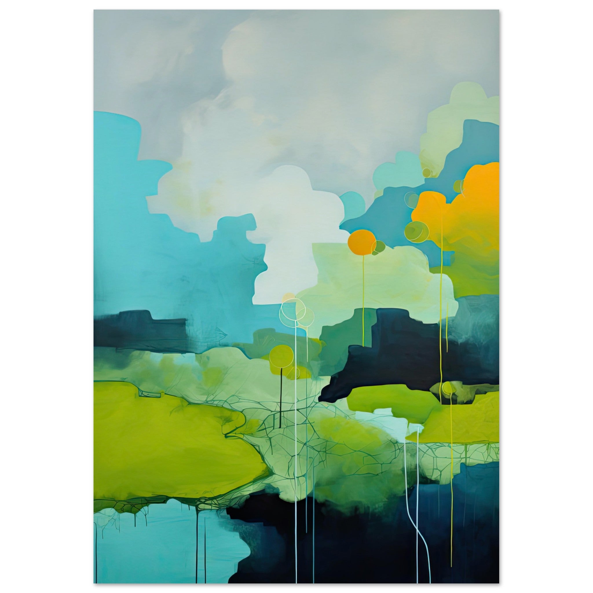 Portentous Skies I - Unframed Print – Painterly Prints